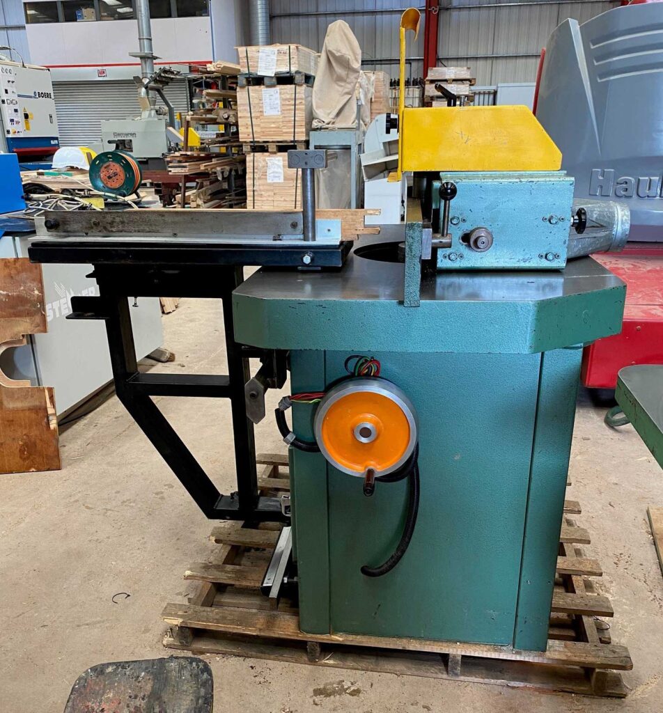 Wilson FY Spindle Moulder with Sliding Tenoning Table ## SOLD ## For Sale
