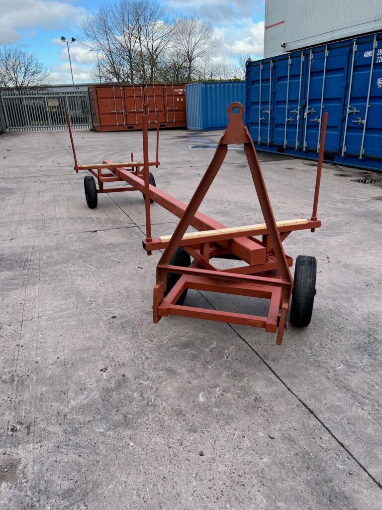 Long Material Yard Trolley / Trailer For Sale