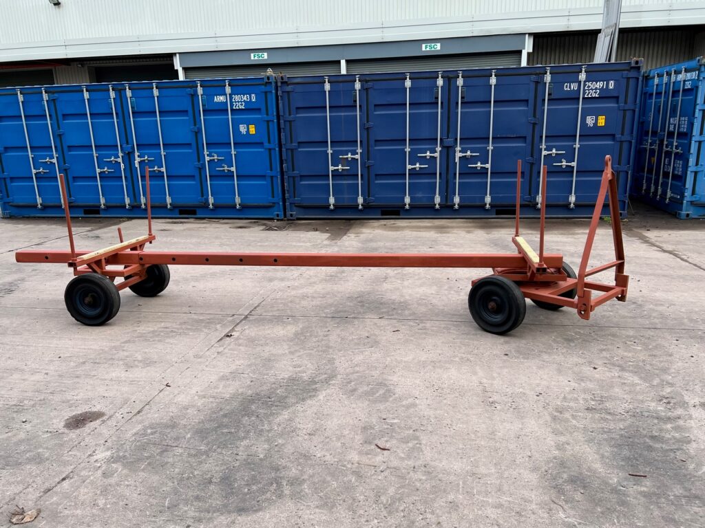 Long Material Yard Trolley / Trailer For Sale
