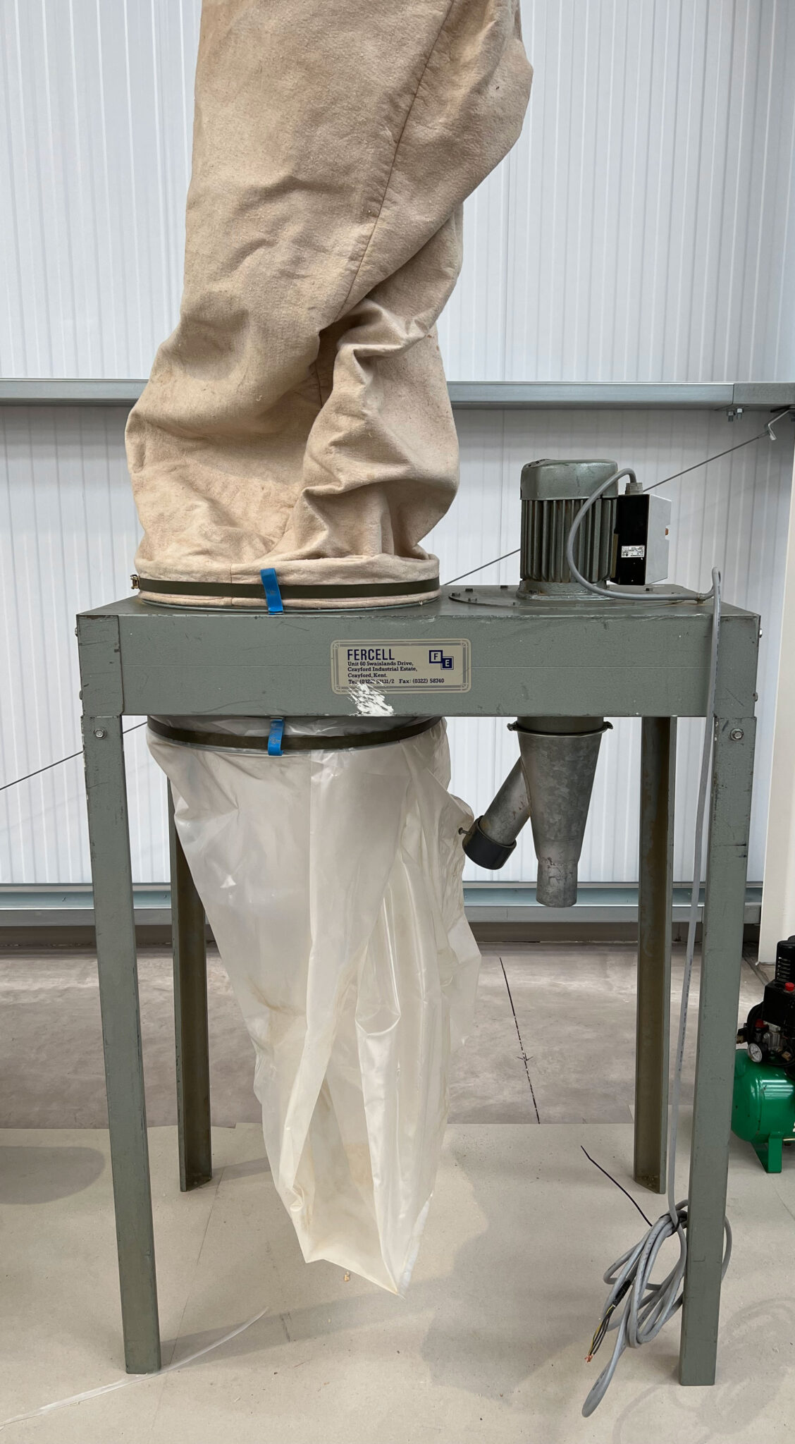 Fercell Wood Dust Extractor SOLD - Shrops.co.uk