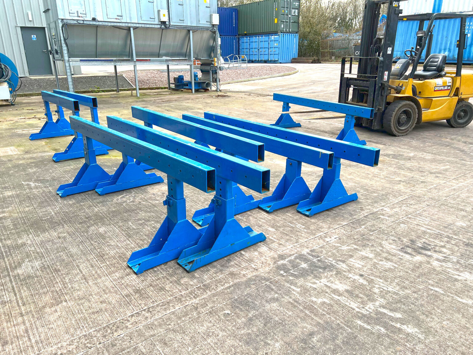 Heavy Duty Steel Trestles Per Pair - Shrops.co.uk