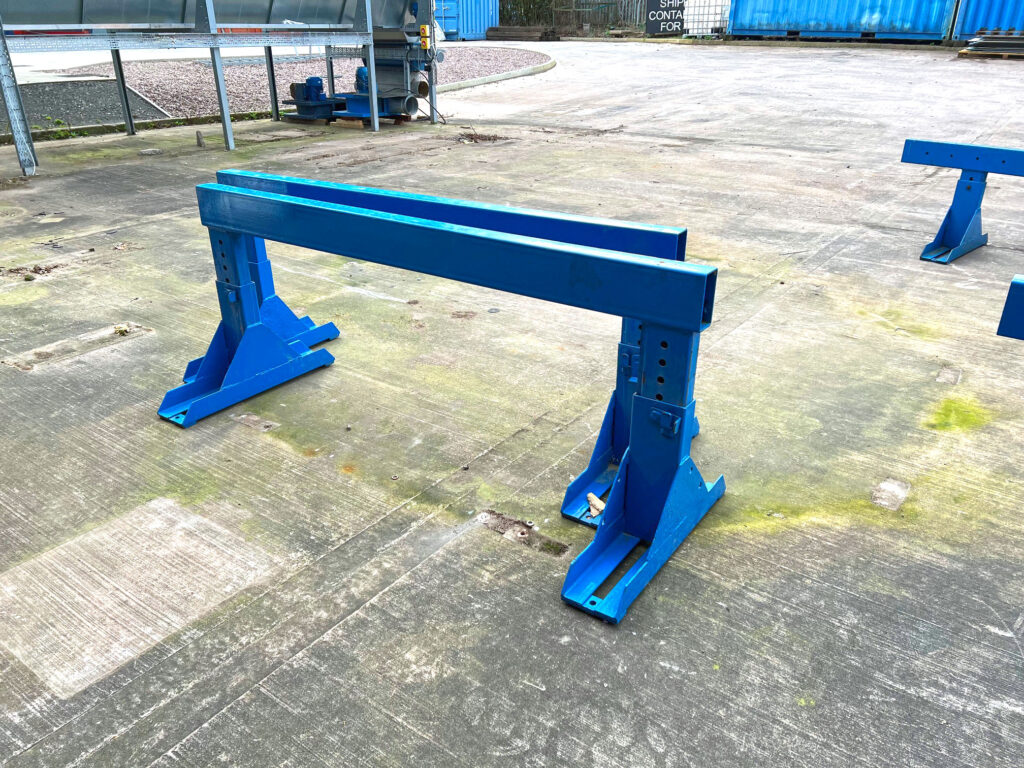 Heavy Duty Steel Trestles Per Pair - Shrops.co.uk